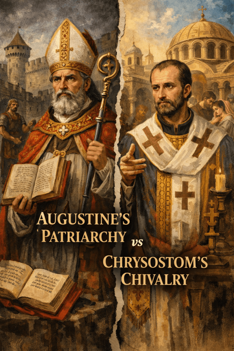 Augustine vs Chrysostom: Biblical Patriarchy vs Eastern Chivalry ...